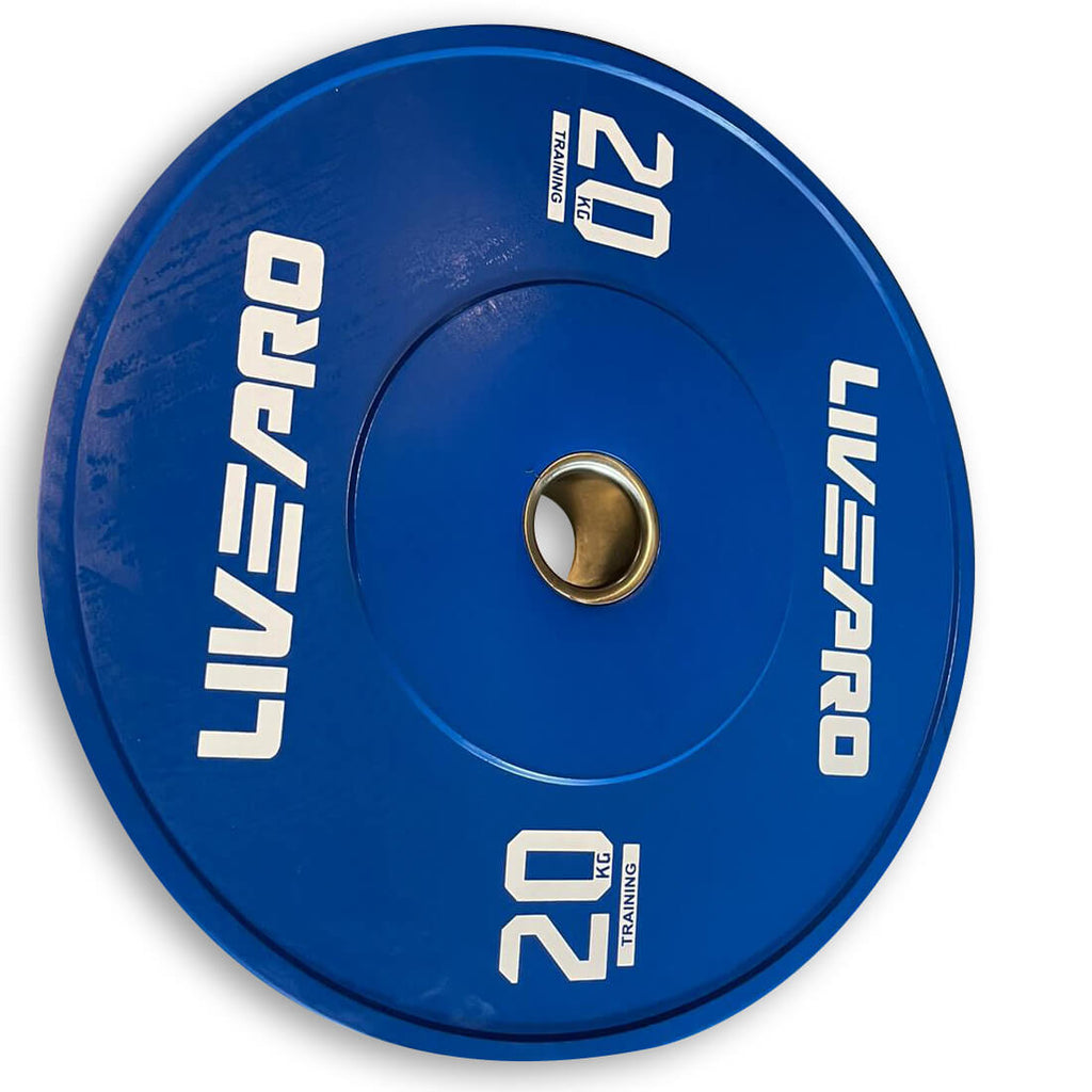 Rubber Colored Bumper Plates Set