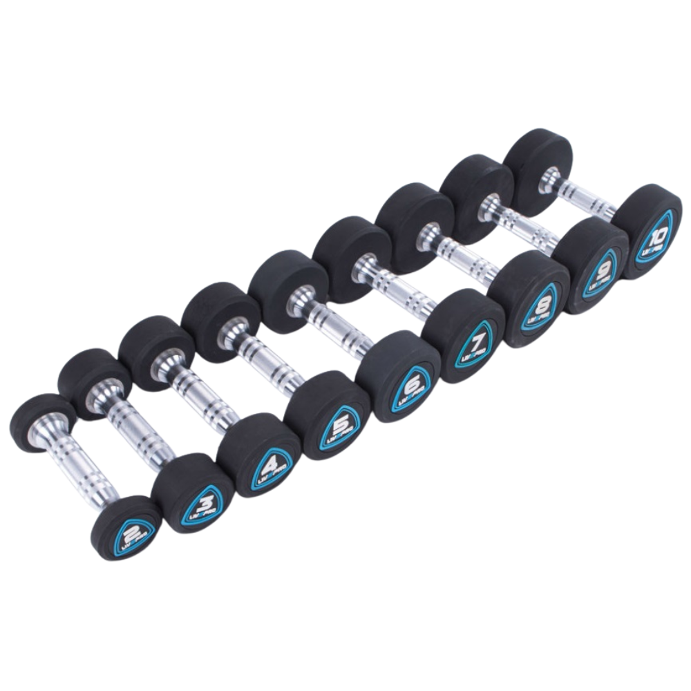 Urethane Studio Dumbbells Singapore | Impact-Cushion Alloy Steel 1–10kg ...