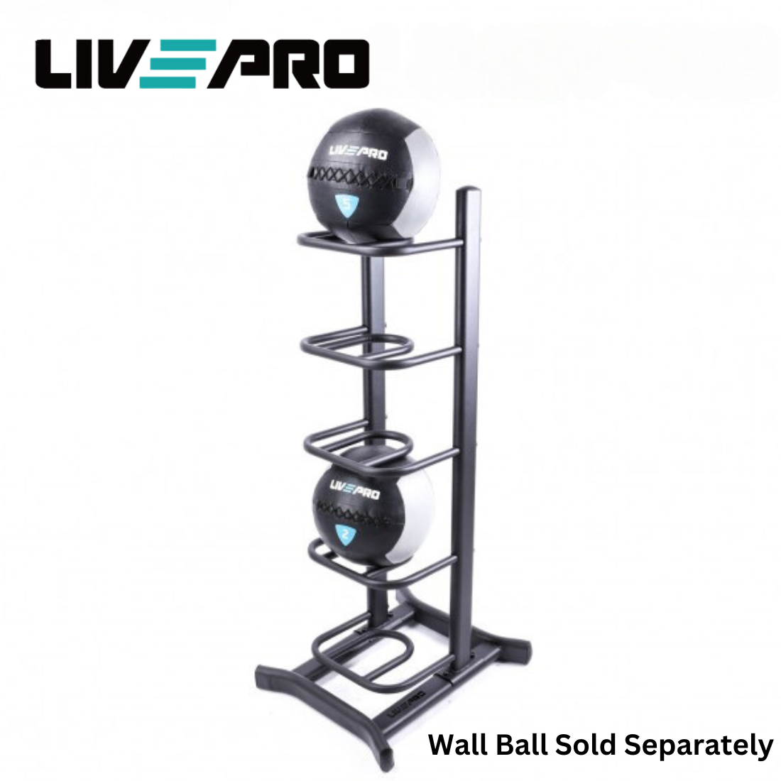 Livepro Wall Ball Rack | Sole Fitness Singapore | Shop Now