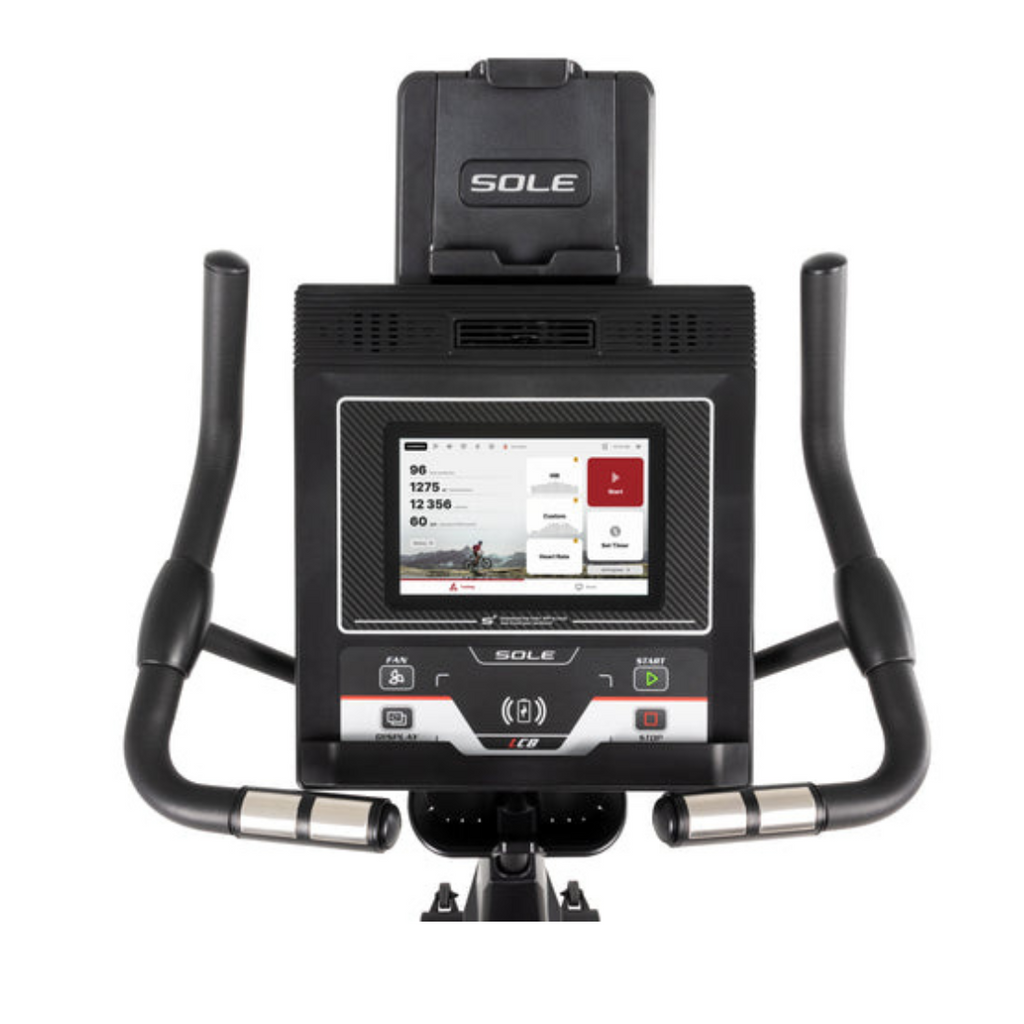 Sole LCB Upright Bike with Touch Screen