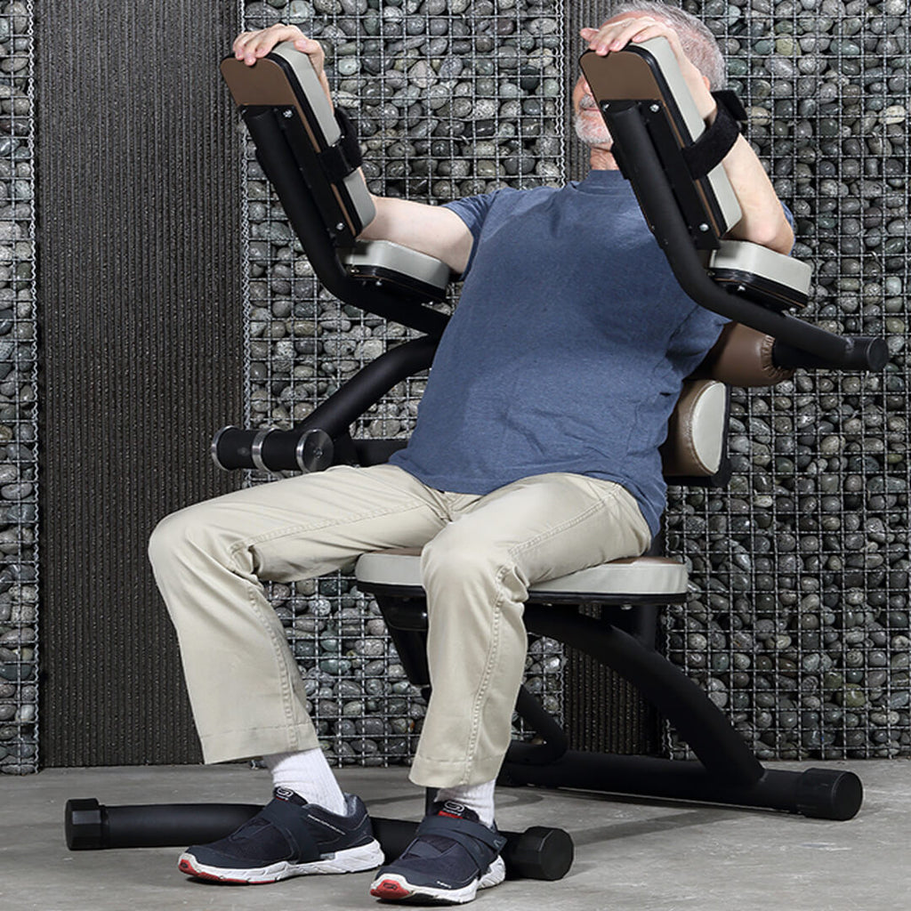 Alexia Forward/Reverse Crunch MA784 - Hydraulic Ab Machine | Sole Fitness