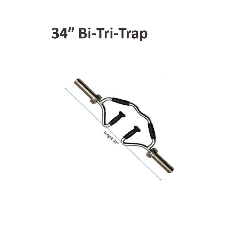 LIVEUP Bi-Tri-Trap Bar | Sole Fitness Singapore