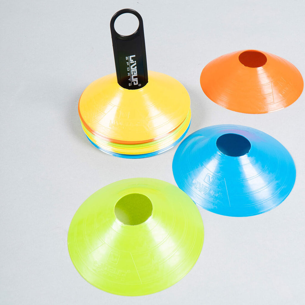 Liveup Agility Cones with Rack | Ultimate Option for Athlete | Buy Now