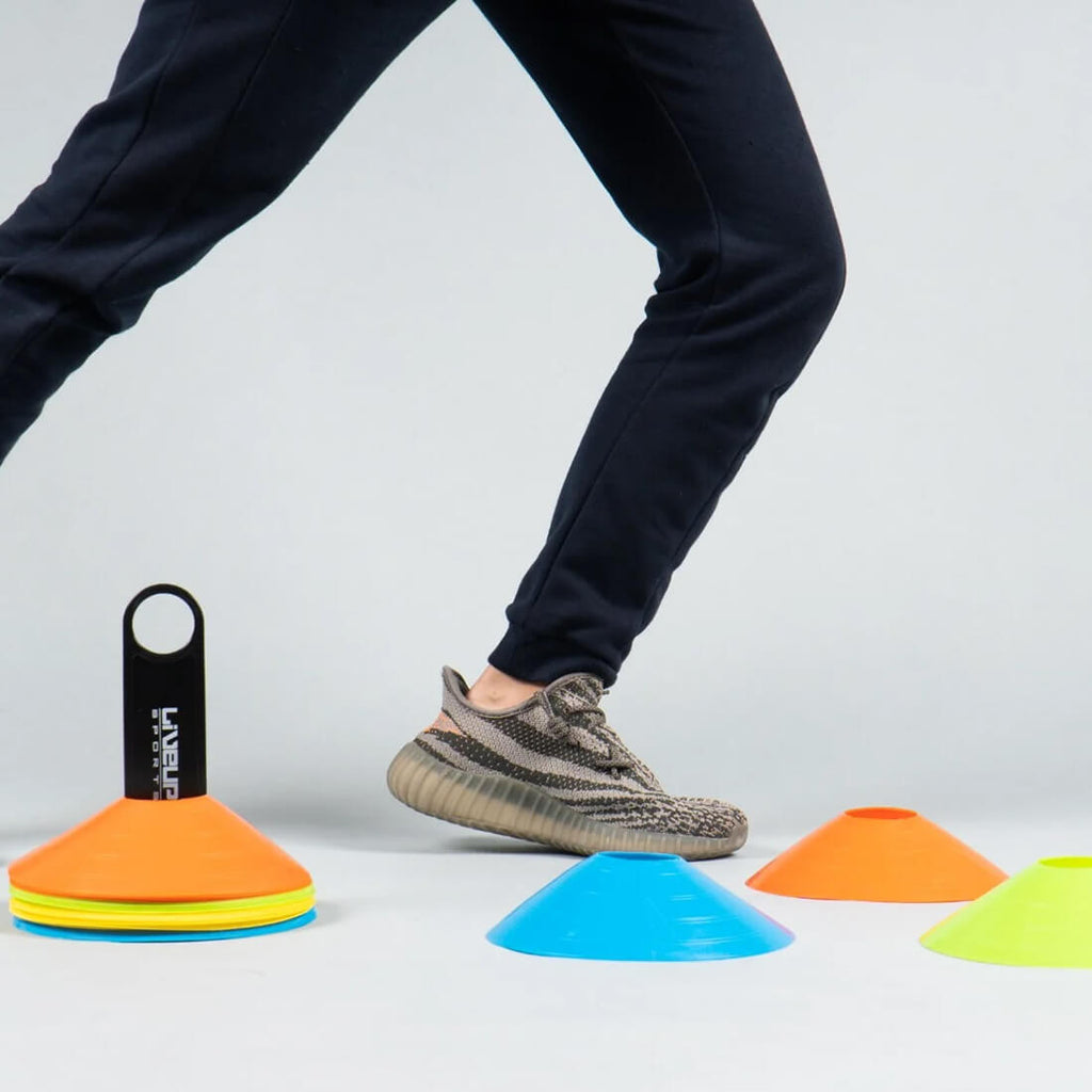 Liveup Agility Cones with Rack | Ultimate Option for Athlete | Buy Now ...