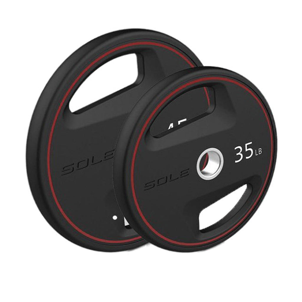 Rubber Olympic Weight Plates Set